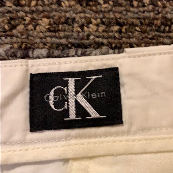 Calvin Klein Collection | Pants | Mens White Pants | Poshmark